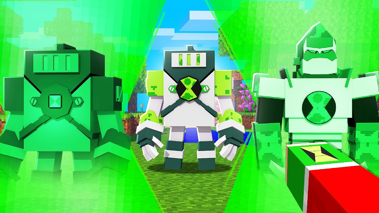 USEI O PODER MAXIMO DO BIOMNITRIX E FUNDI O ATOMICO E O NRG no BEN 10 ...