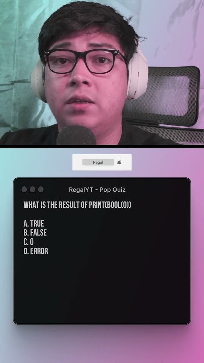 Python Boolean Values Test Your Knowledge Pythonquiz Coding Python Youtube