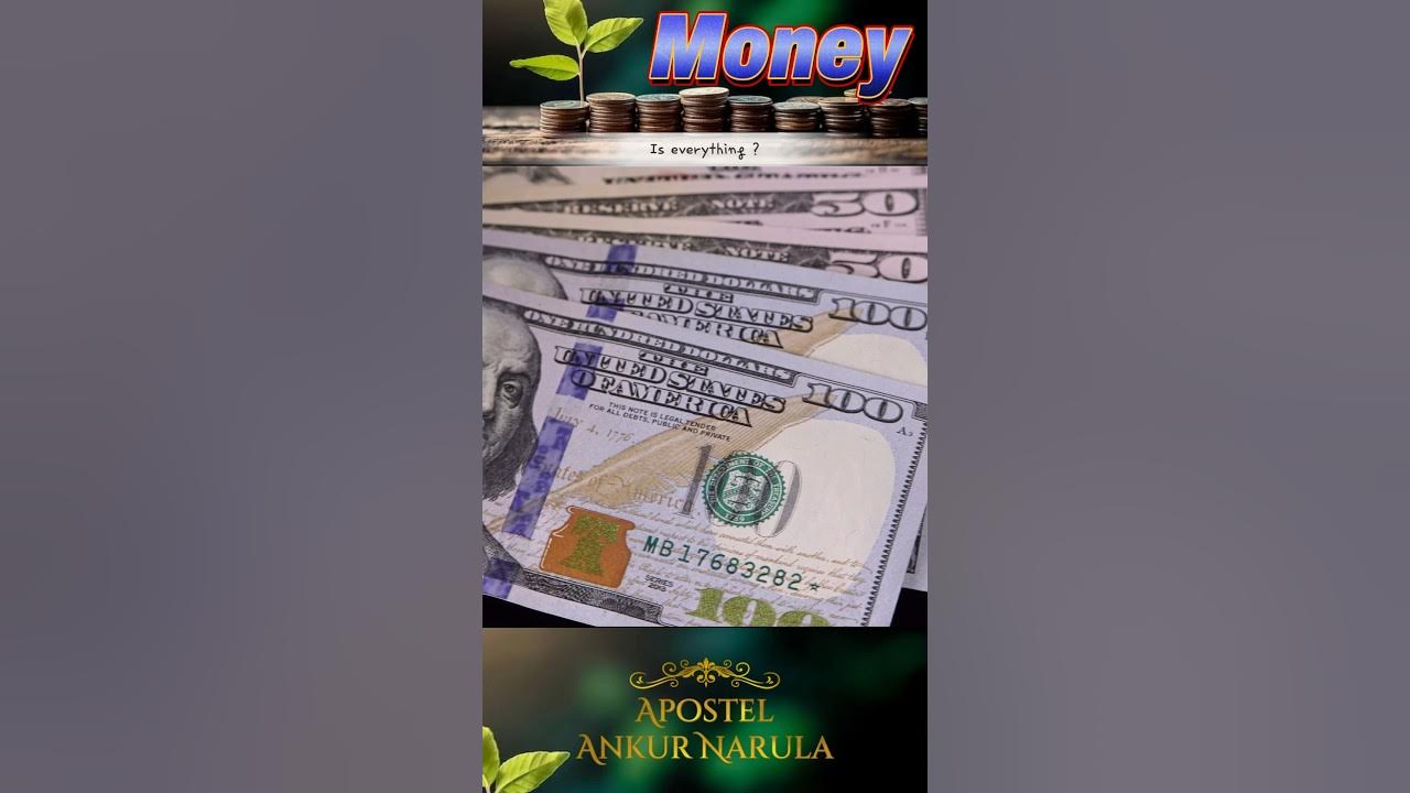 Money is Important ? #ankurnarulaministries #motivation #shortsvideo #katha #christmas # ...