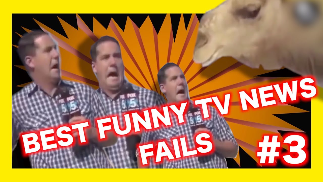 BEST FUNNY TV NEWS FAILS #3 - YouTube