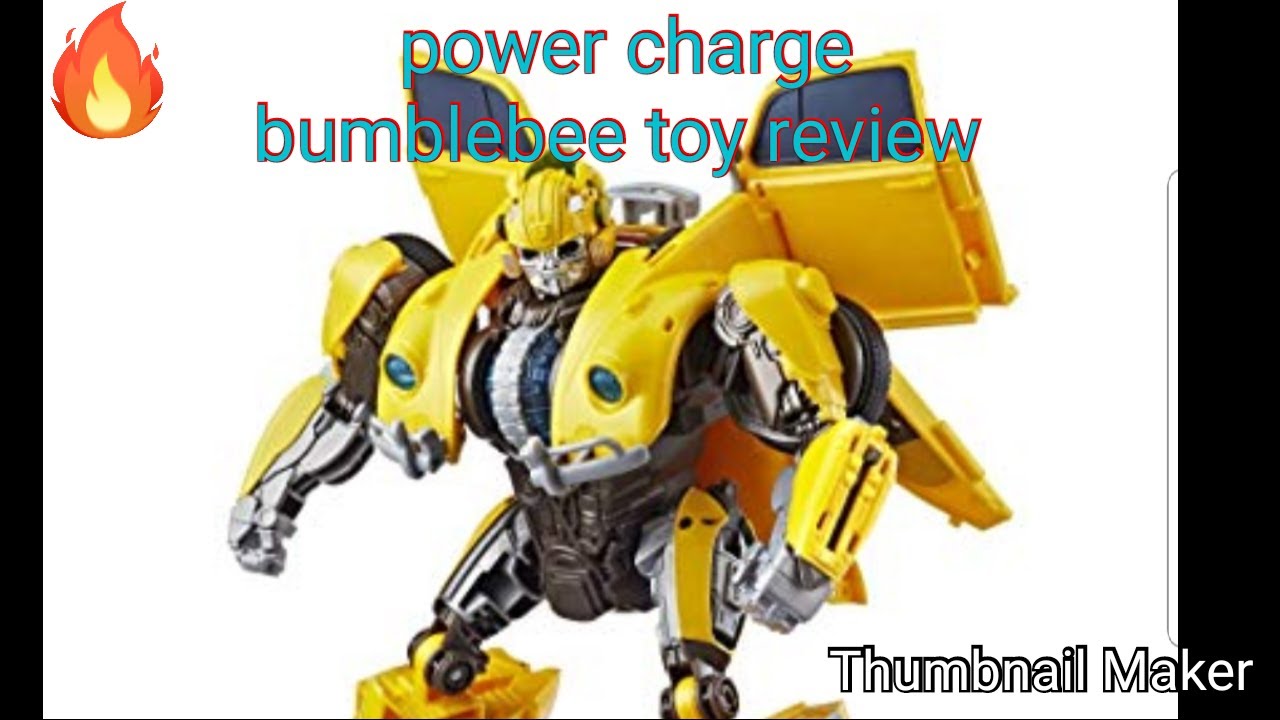 Power charge bumblebee toy review - YouTube
