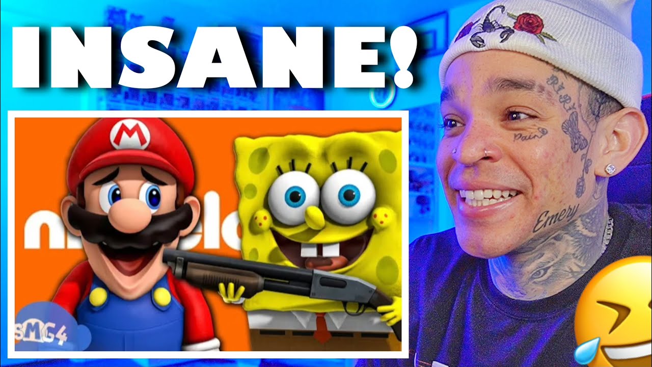 SMG4: If Mario Was In... Nickelodeon [reaction] - YouTube
