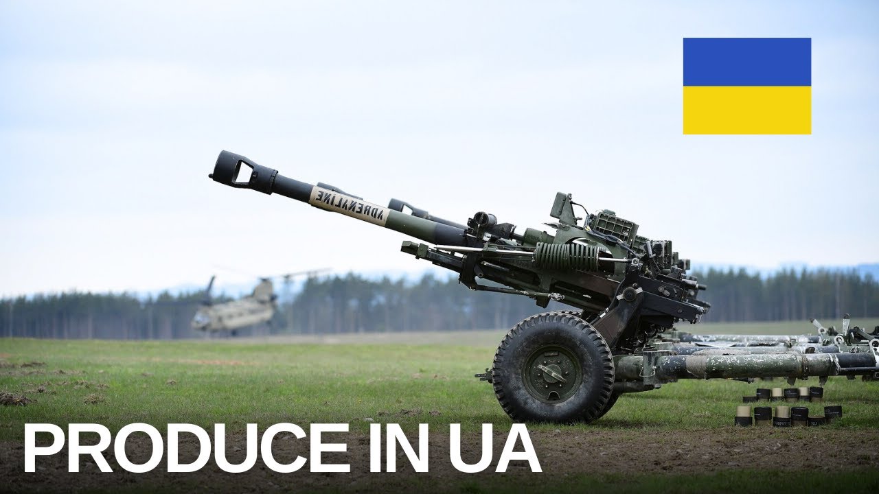 105-mm L119 howitzers will be MANUFACTURED in Ukraine - YouTube