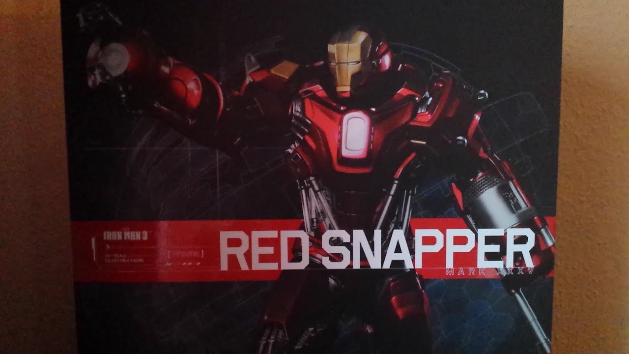 Iron Man Red Snapper Review Hot Toys Deutsch - YouTube
