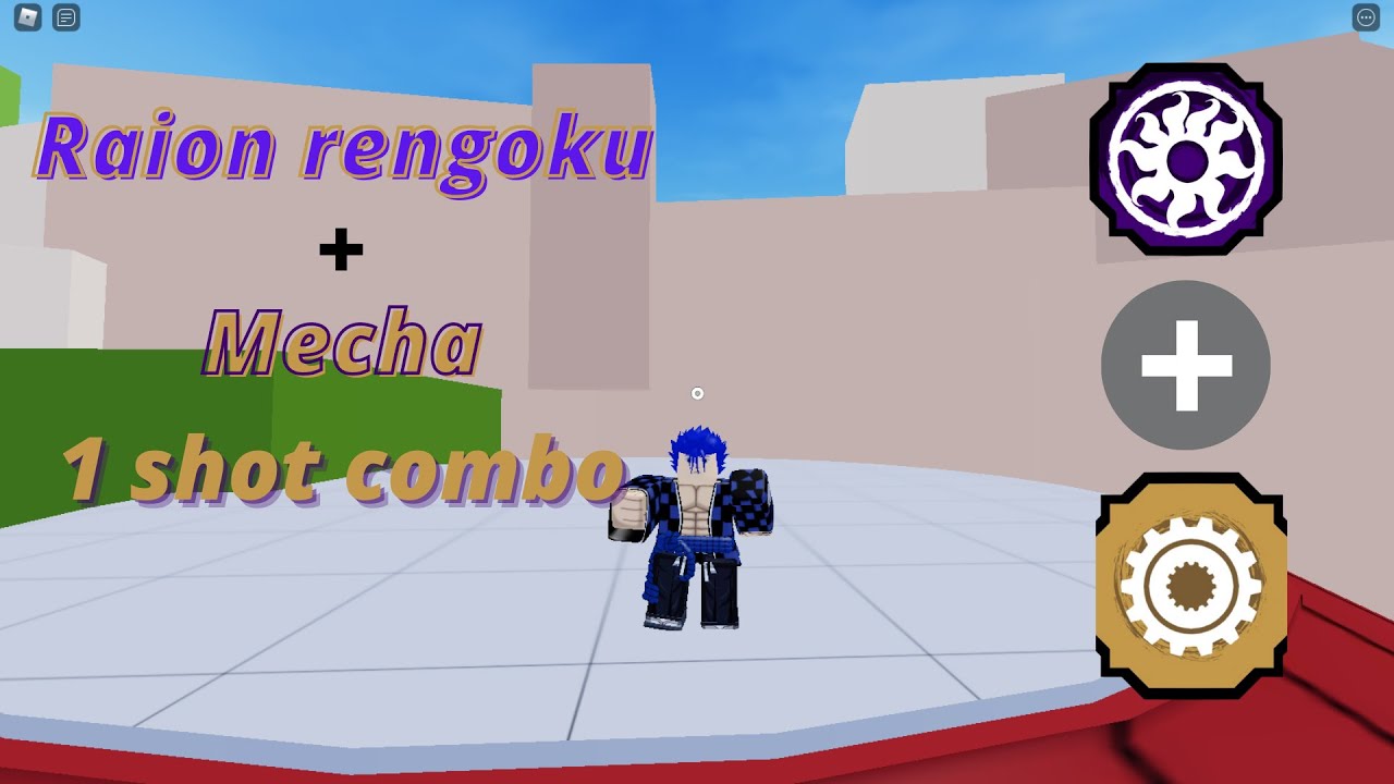 mecha and raion rengoku combo | Shindo Life - YouTube