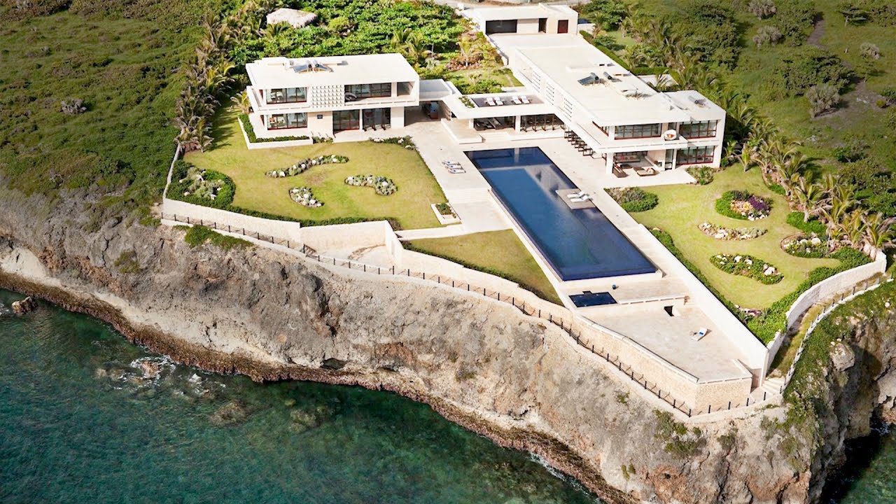15 Incredible Mansions by the Ocean - YouTube