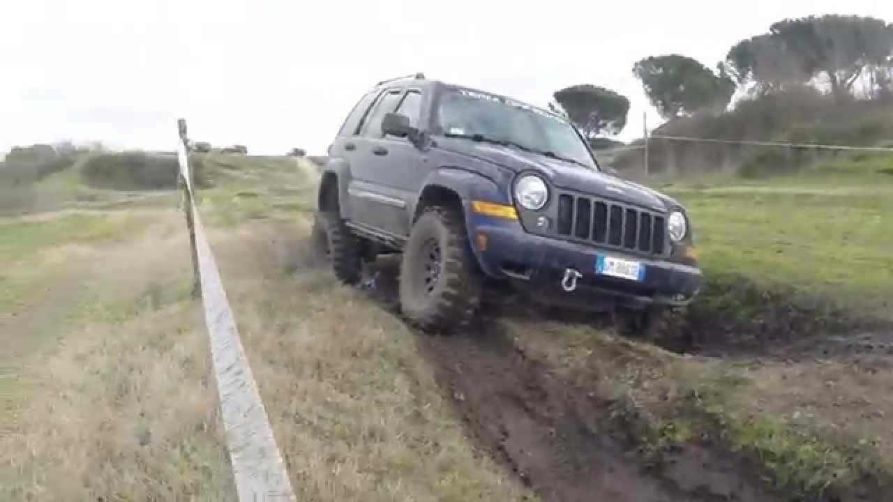 Jeep Cherokee 2.8 - Twist in pista al Drive4x4 - YouTube