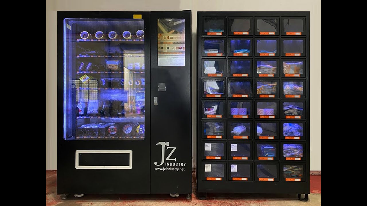 JZ #Vendingmachine : Steps to do and How it dispenses. - YouTube