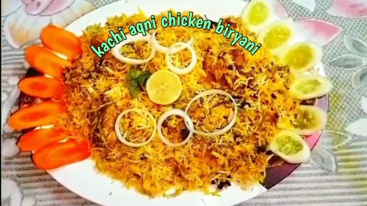 Kachi Aqni Chicken Biryani 🍗👌|Cooking|recipe - YouTube