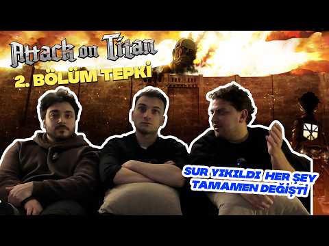 Eren'in İntikam Yolculuğu Başladı | Attack on Titan 2. Bölüm Tepki
