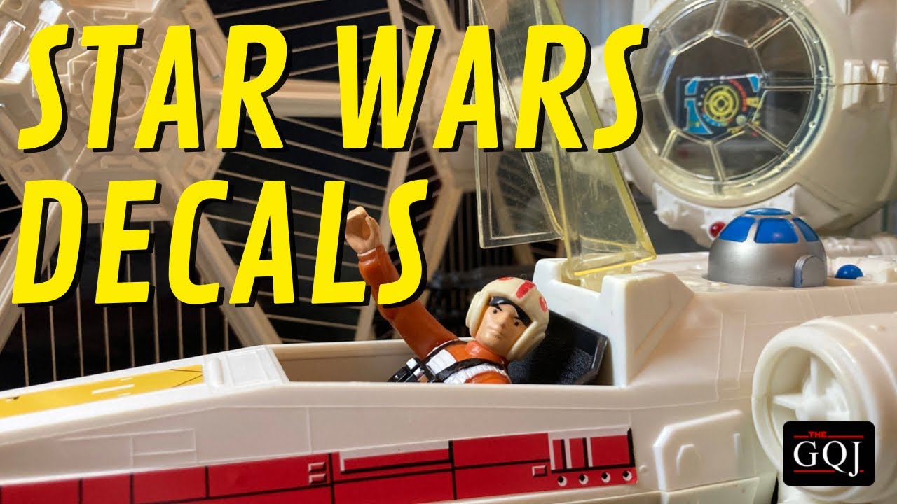 Restoring Vintage Kenner 'Star Wars' 3 3/4” Toys w Reproduction Decals ...