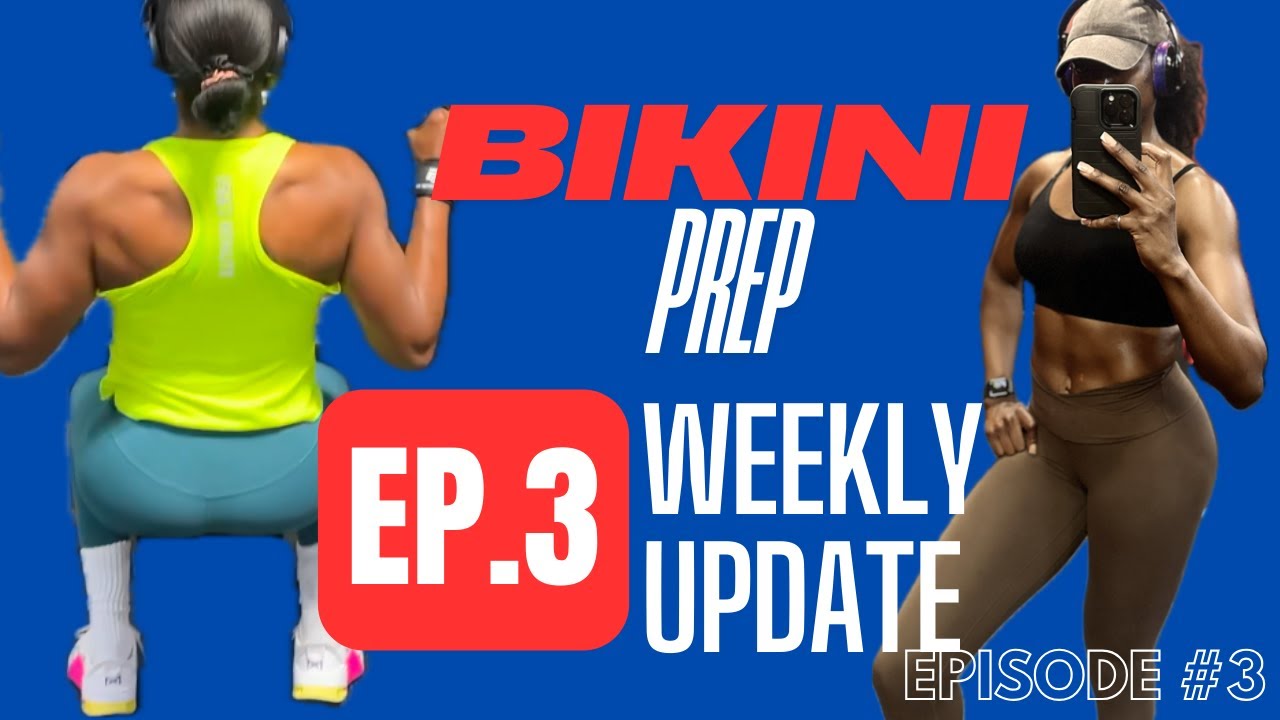 TwinFit diaries | Women fitness journey 🥗🏋🏾‍♀️| Bikini competition prep ep. #3 - YouTube