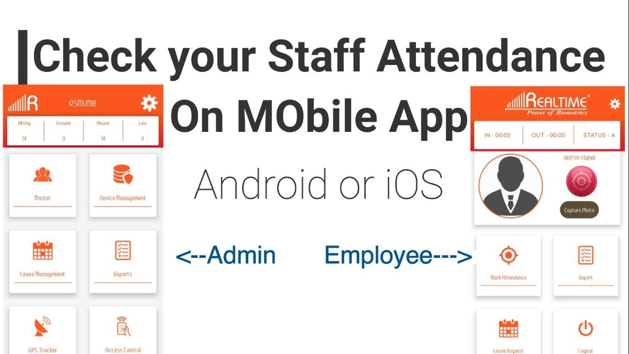 Check your Staff Attendance on Mobile App | Step by Step guide | - YouTube