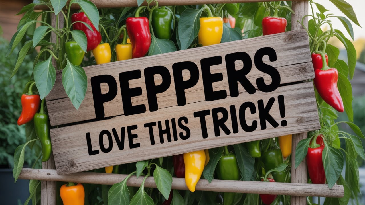 DIY Pepper Plant Trellises: Support & Growth - YouTube