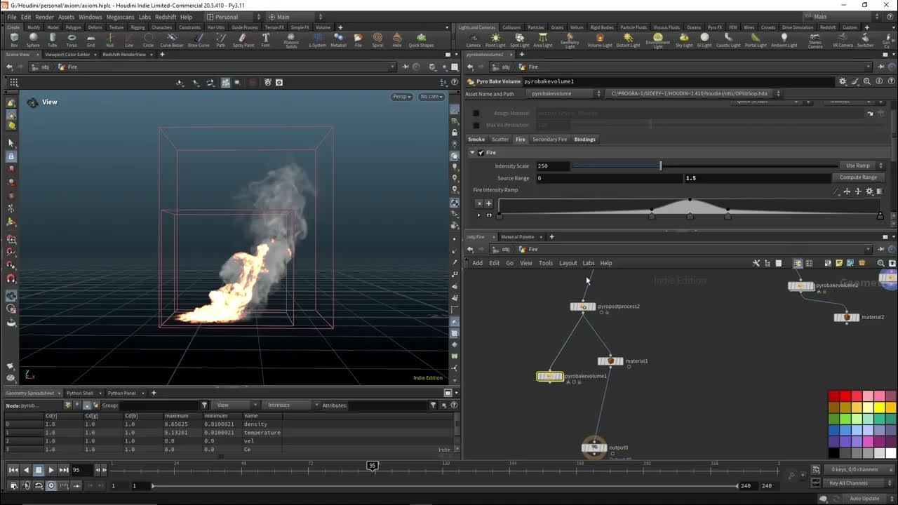 Houdini Axiom v3 Redshift Rendering - YouTube