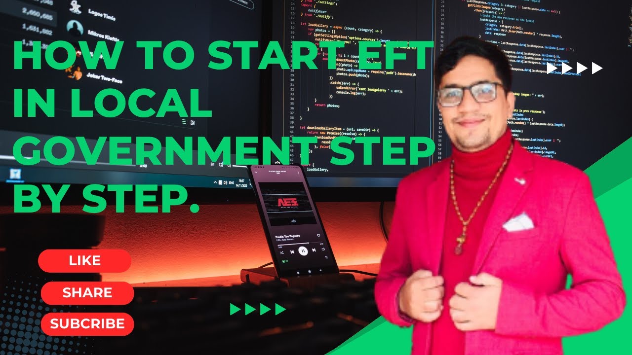 how to start eft in local government step by step. - YouTube