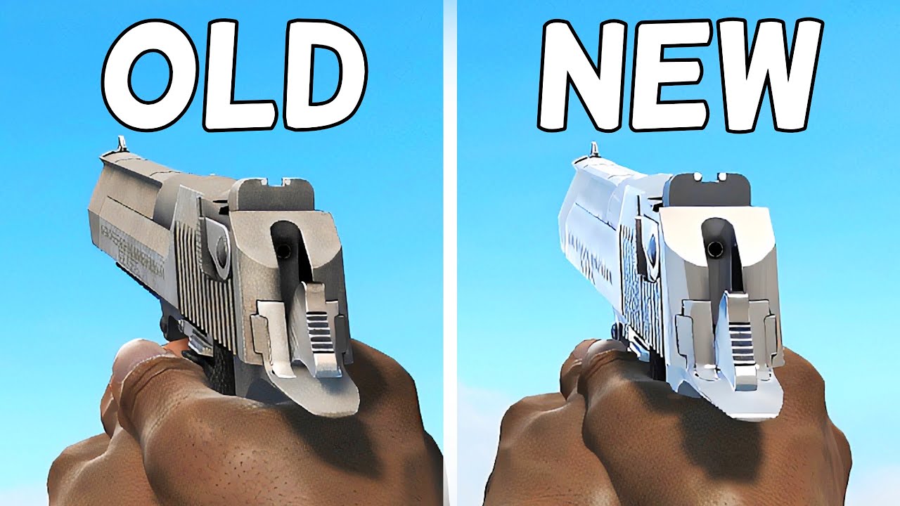 CS:GO - Original vs. Reanimated - Weapons Comparison - YouTube