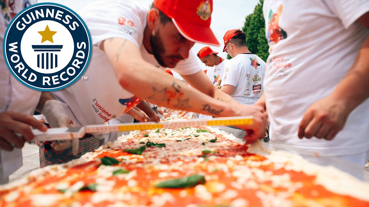Mile Long Pizza Guinness World Records YouTube mile-long-pizza-guinness-world-records-youtube