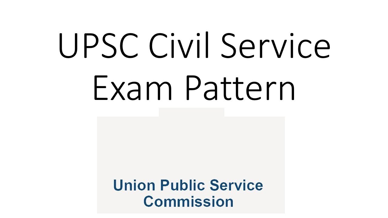 UPSC Civil Service Exam Pattern||Stages||Number of subjects||Total ...