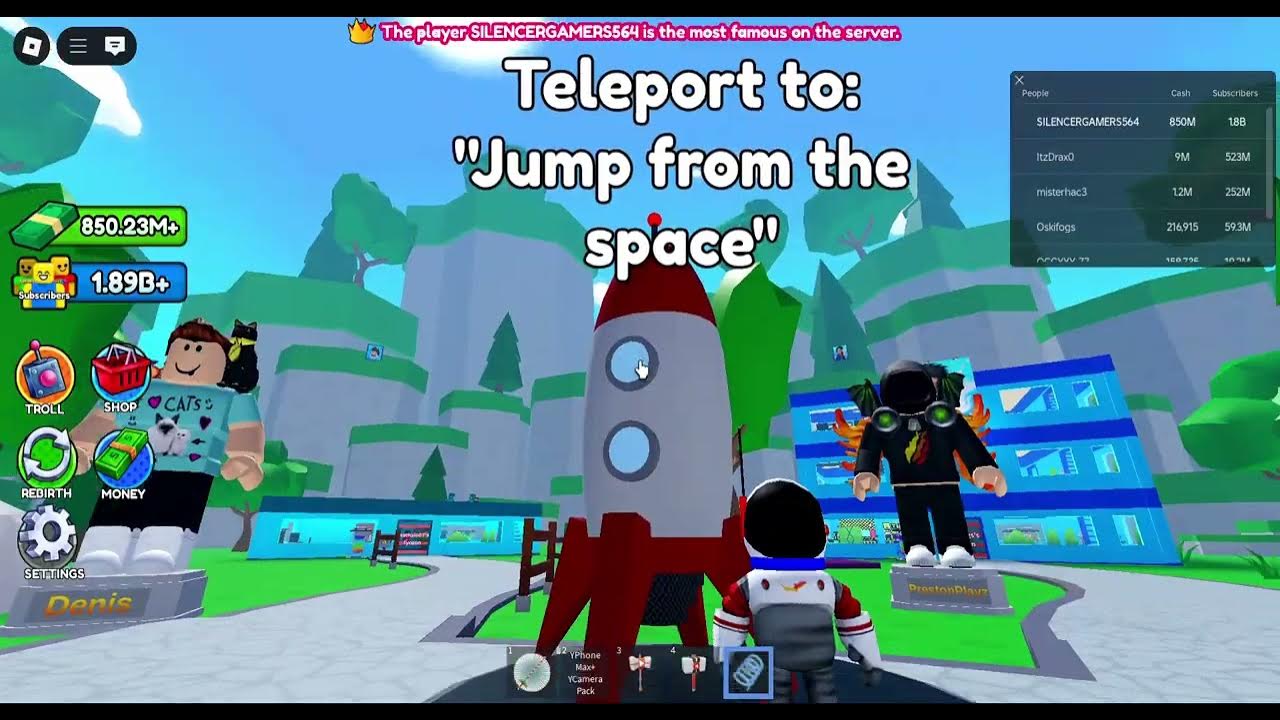 NEW UPDATE IN YOUTUBE TYCOON (ROBLOX ) - YouTube