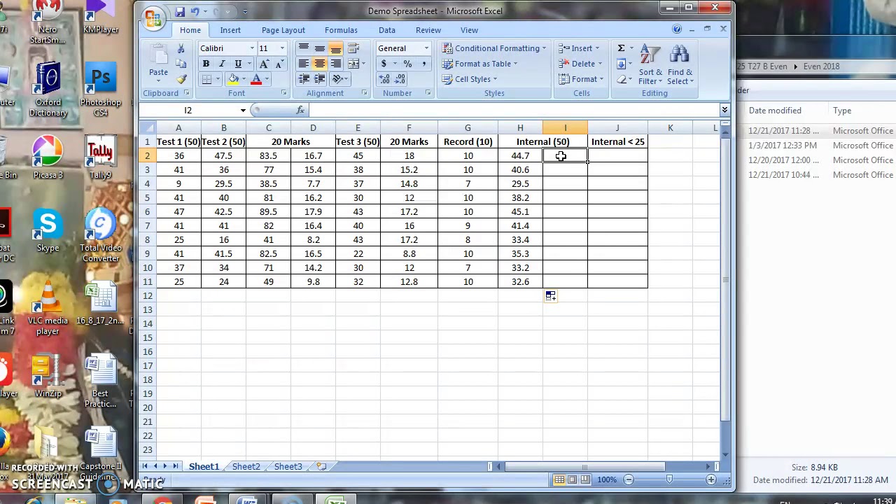 Demo Spreadsheet - YouTube