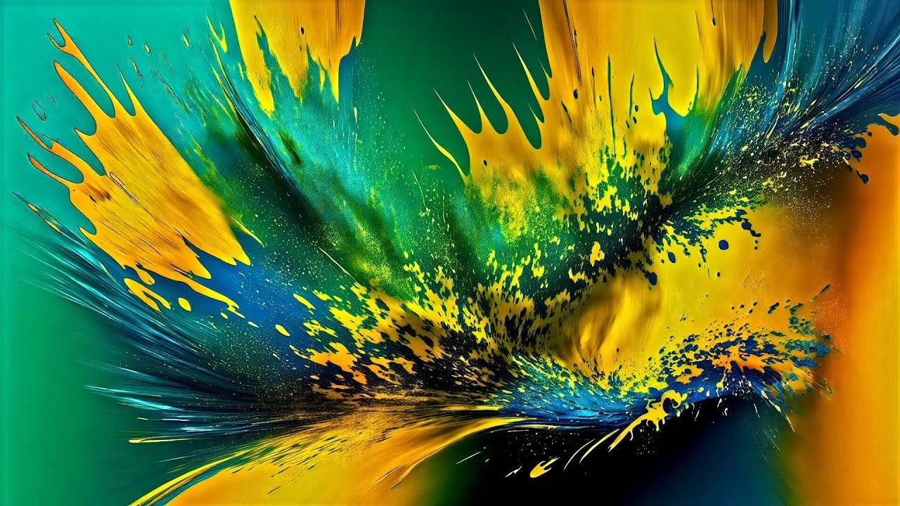 Background Video That Will Cheer You Up Color Therapy Of Watercolor