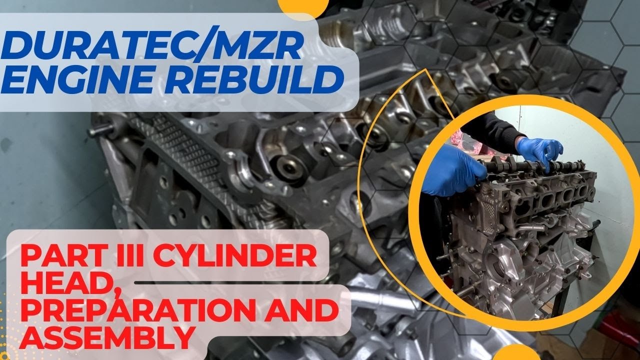 Building my 2.0 Duratec / MZR engine, PART 3 Cylinder head, preparation ...