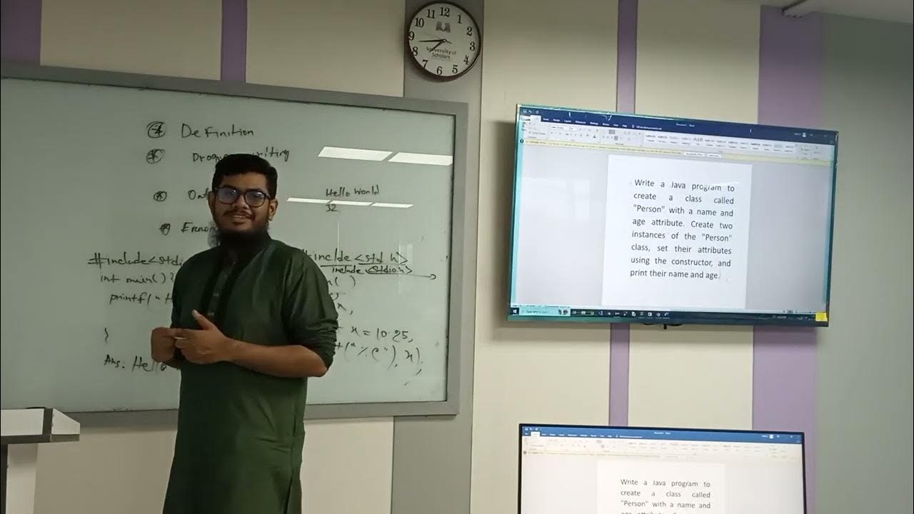 Structure Programming Language | Lecture-15| CSE | Nurul Islam| University of Scholars - YouTube