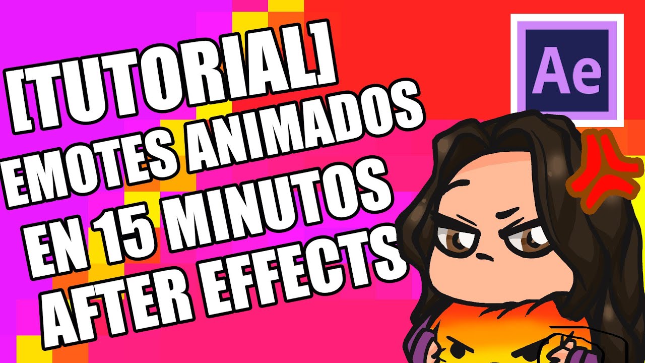 ¡Fácil y Rápido! Emotes Animados para Twitch #AfterEffects #Tutorial # ...