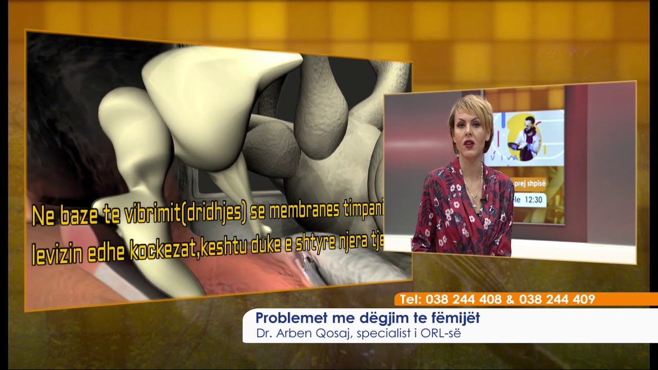 Mjeku ne studio - Problemet me degjim te femijet 25.04.2018 - YouTube