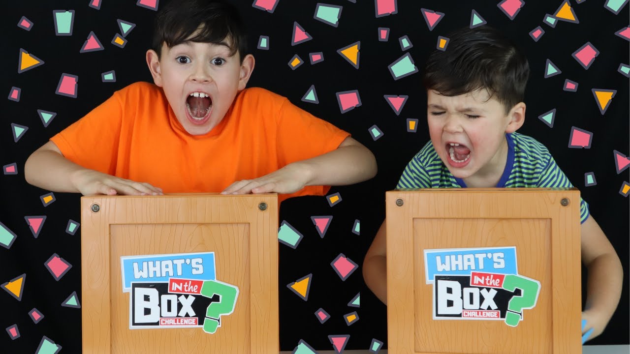 What's In The Box Challenge Extreme Gross Edition - YouTube