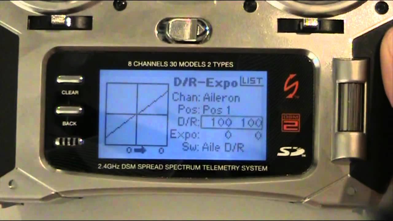 Spektrum Dx8 Throttle Setup at Dennis Raleigh blog