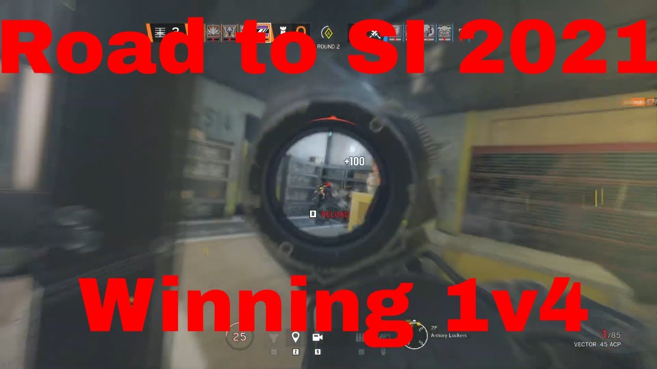 Rainbow Six Siege - Road to SI 2021 disabling defuser 1 vs 4 - YouTube