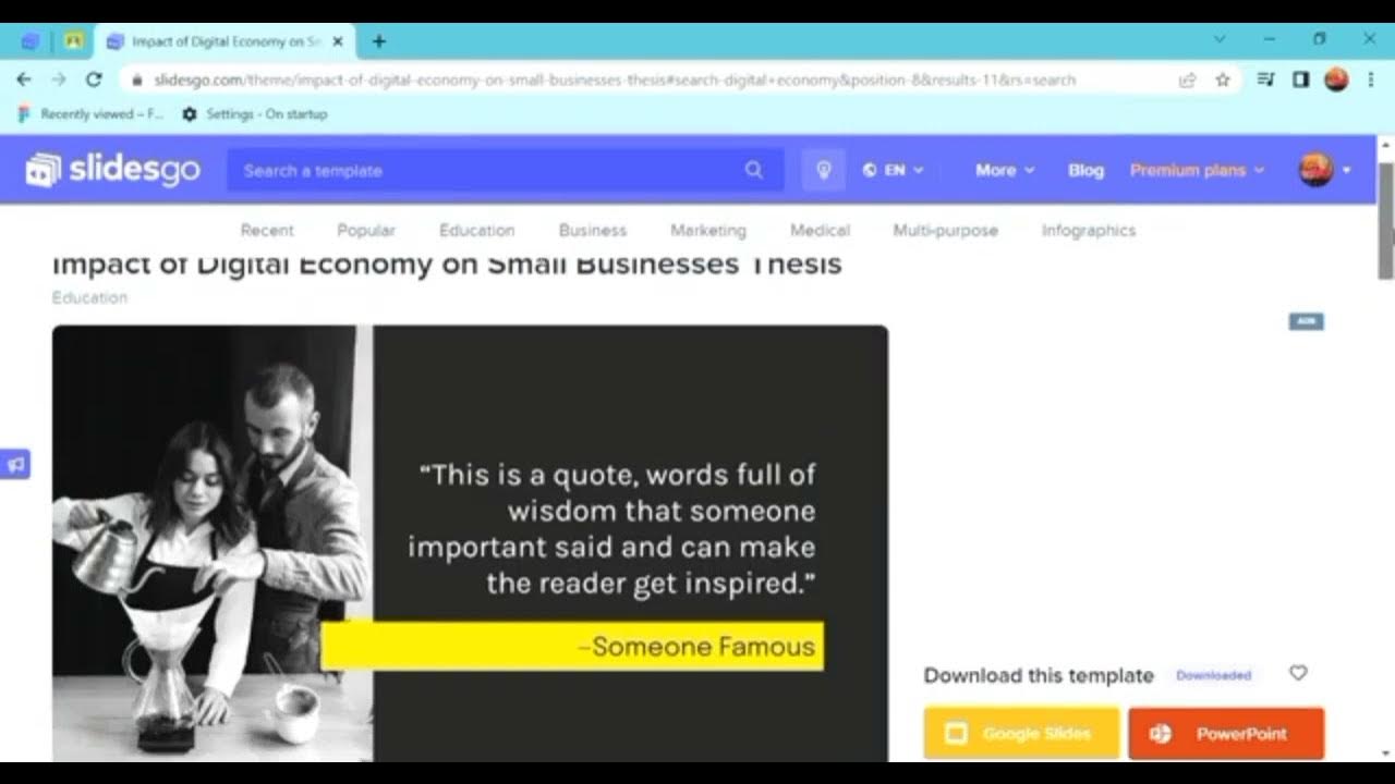 How to use sildesgo.. in PowerPoint - YouTube