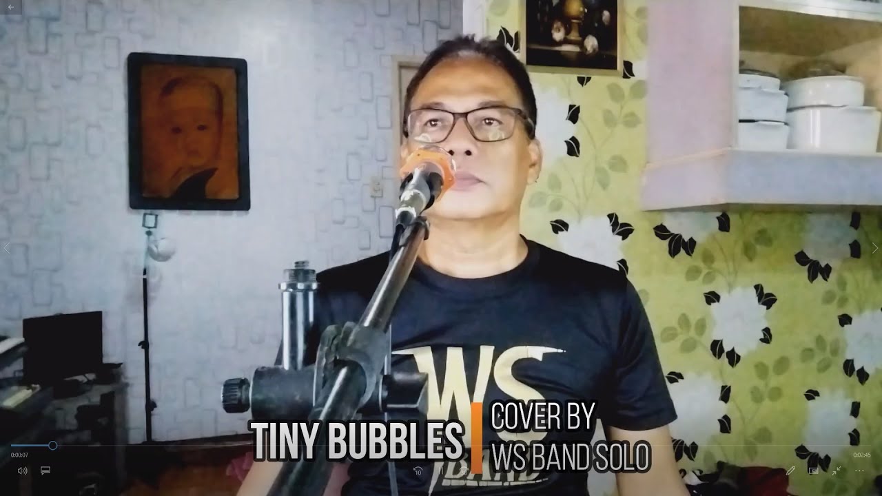 Tiny Bubbles (Don Ho) Cover by WS band Solo - YouTube