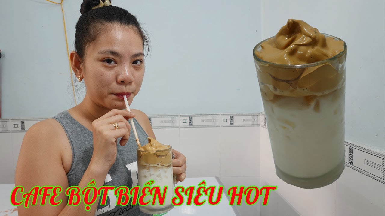 Thử làm cafe bọt biển siêu hot cực ngon mà còn dễ làm - YouTube