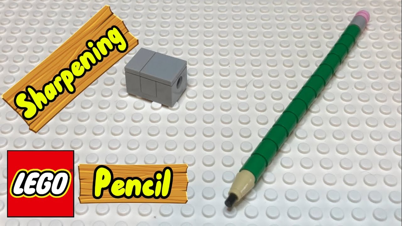 Sharpening Lego Pencil (StopMotion Animation) - YouTube