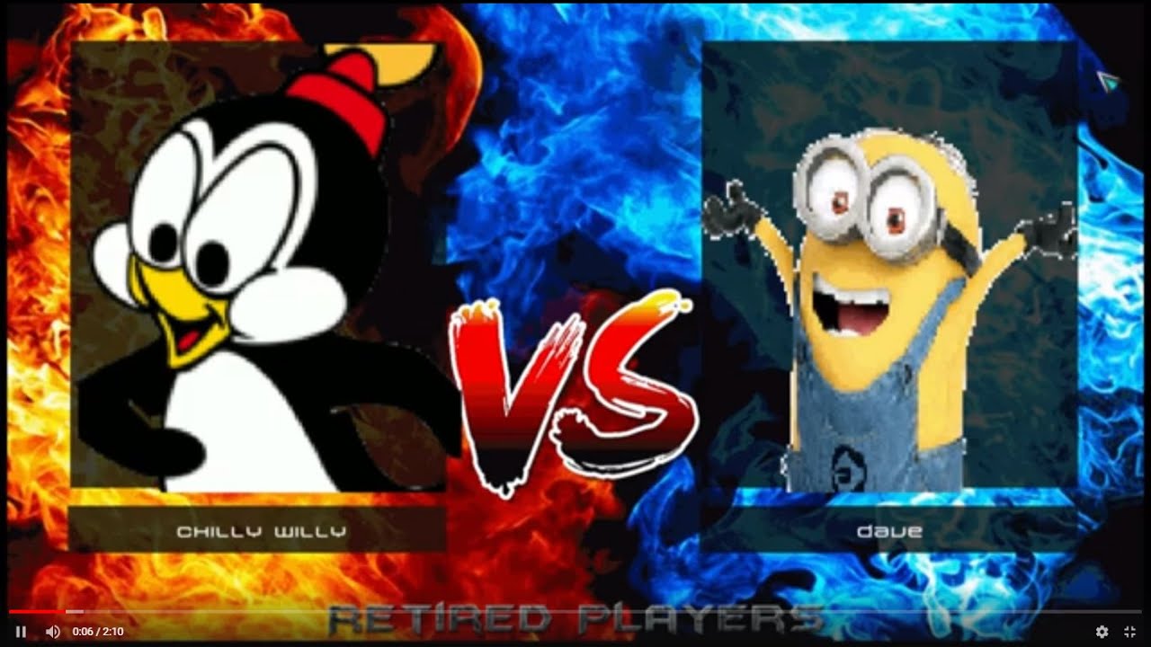 Chilly Willy 𝙑𝙎. Dave the Minion (Despicable Me) | 𝑹𝑨𝑵𝑫𝑶𝑴 𝑩𝑨𝑻𝑻𝑳𝑬𝑺 ...