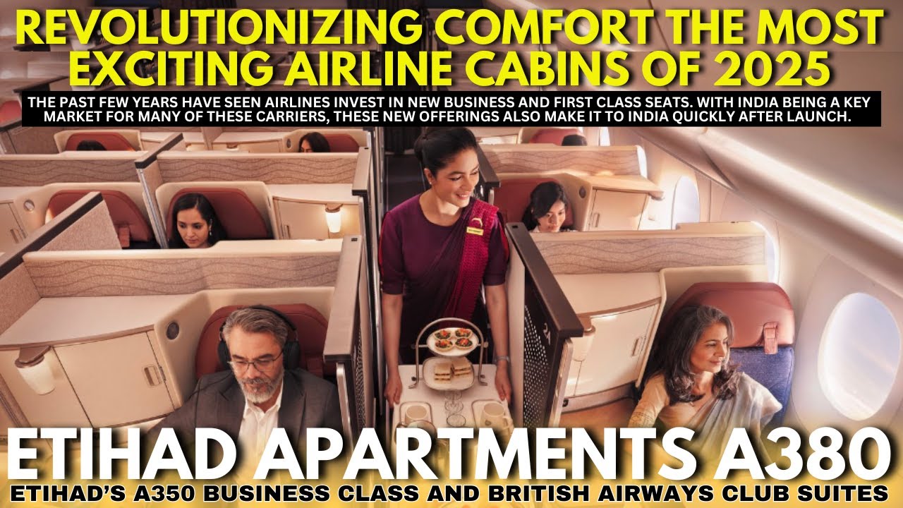 Revolutionizing Comfort: The Most Exciting Airline Cabins of 2025 - YouTube