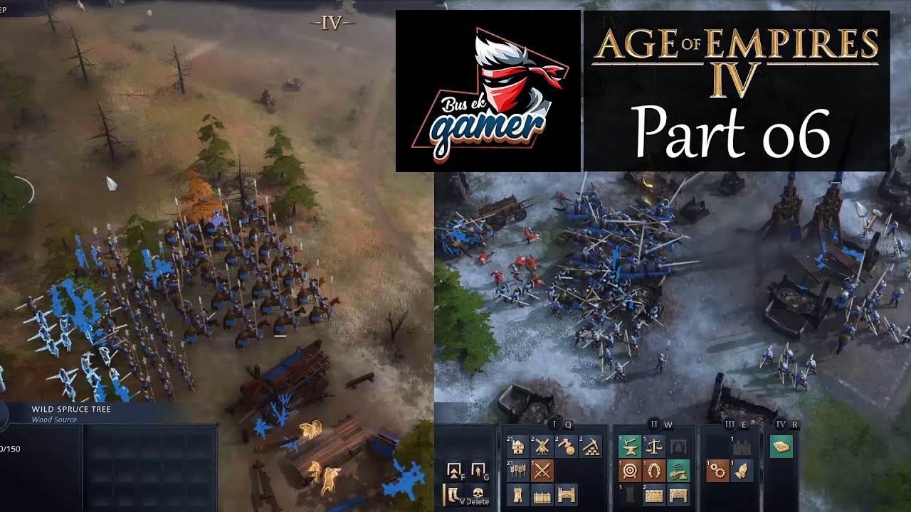 Fun gameplay | AOE 4 PART06 | Age of Empire 4 pc gameplay # ...