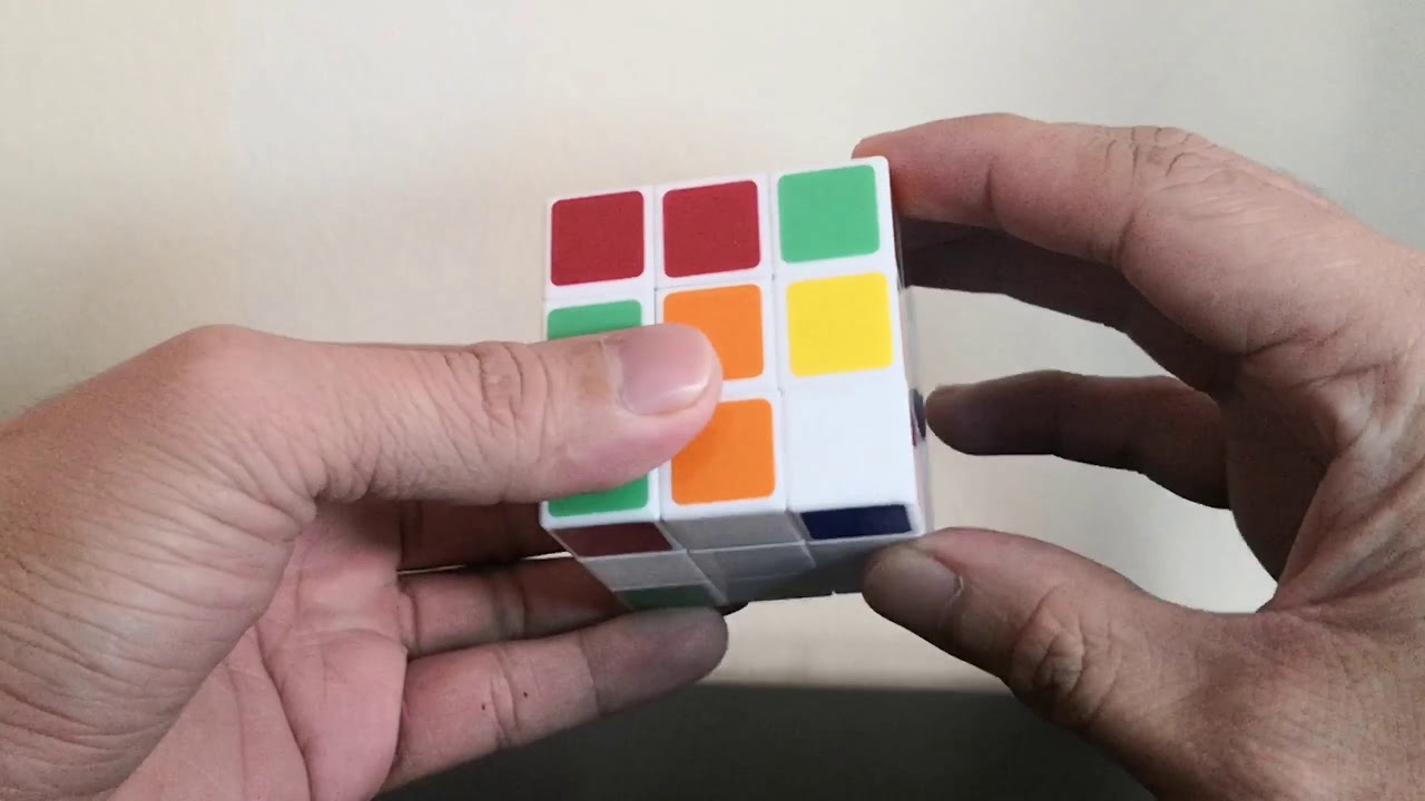 Rubik's cube for beginners - Tagalog - YouTube