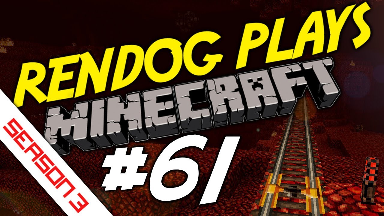 [S3E61] Let's Play Minecraft - Nether Rail Mapping! - YouTube