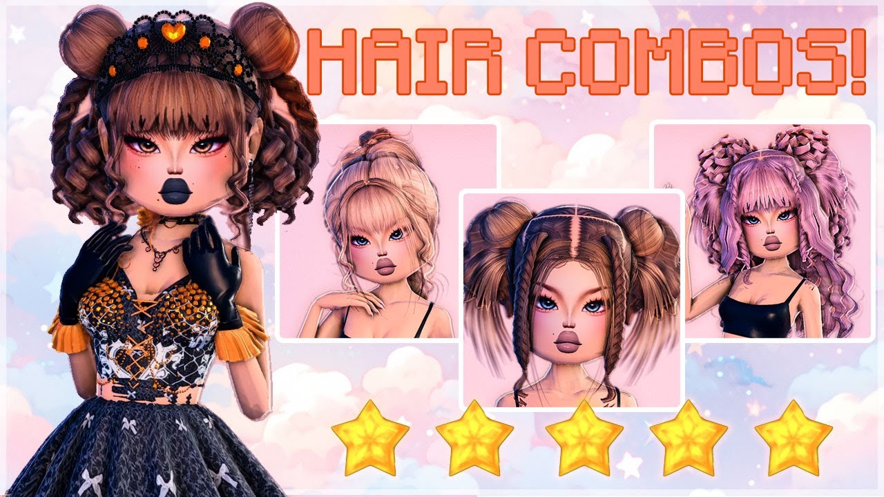 15 Cute HAIR COMBOS that YOU NEED TO TRY in the new DRESS TO IMPRESS ...