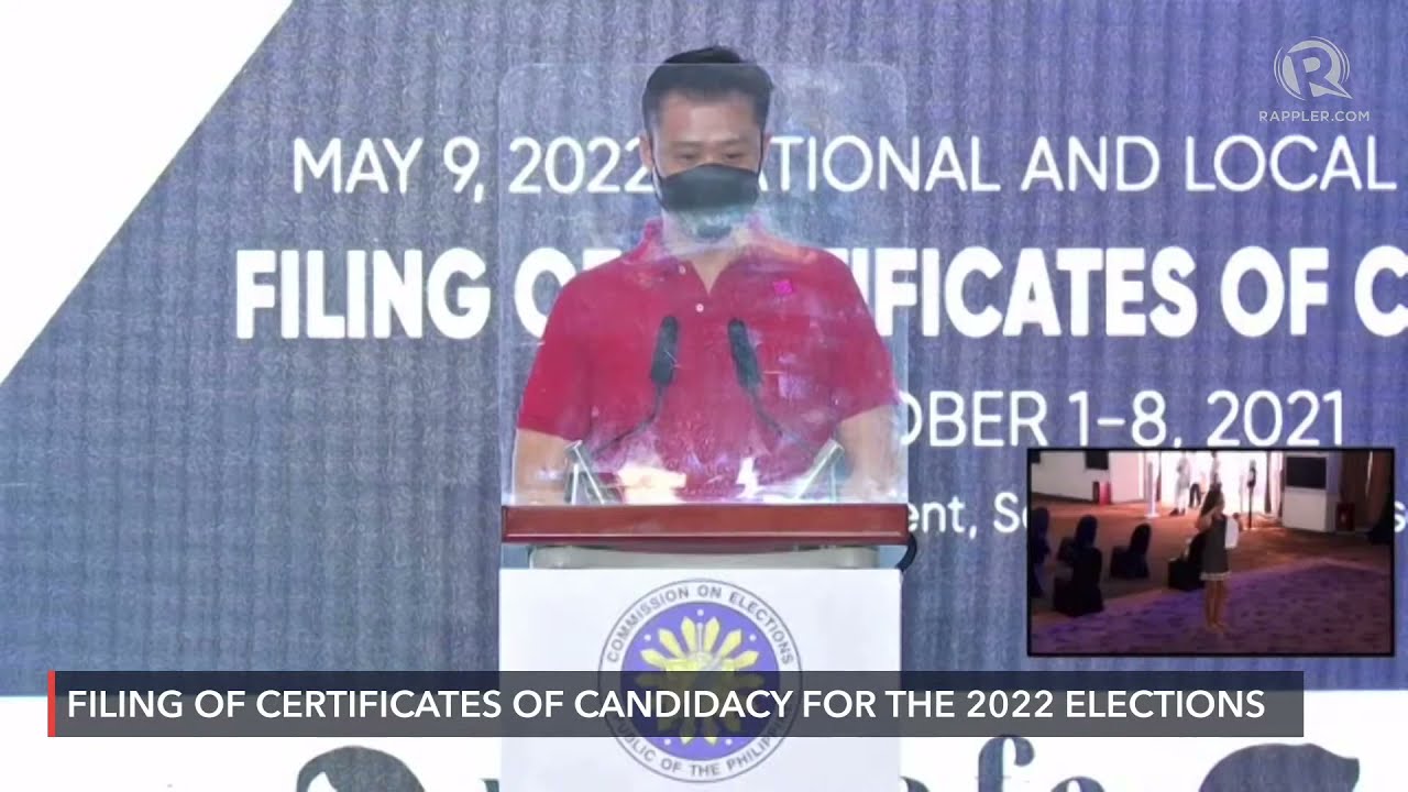 Sherwin Gatchalian seeks Senate reelection, files COC - YouTube