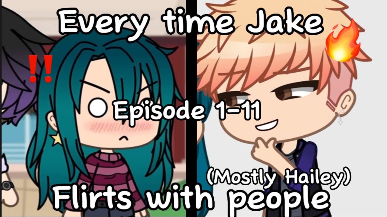 Every time Jake Flirts With People (mostly Hailey) - YouTube