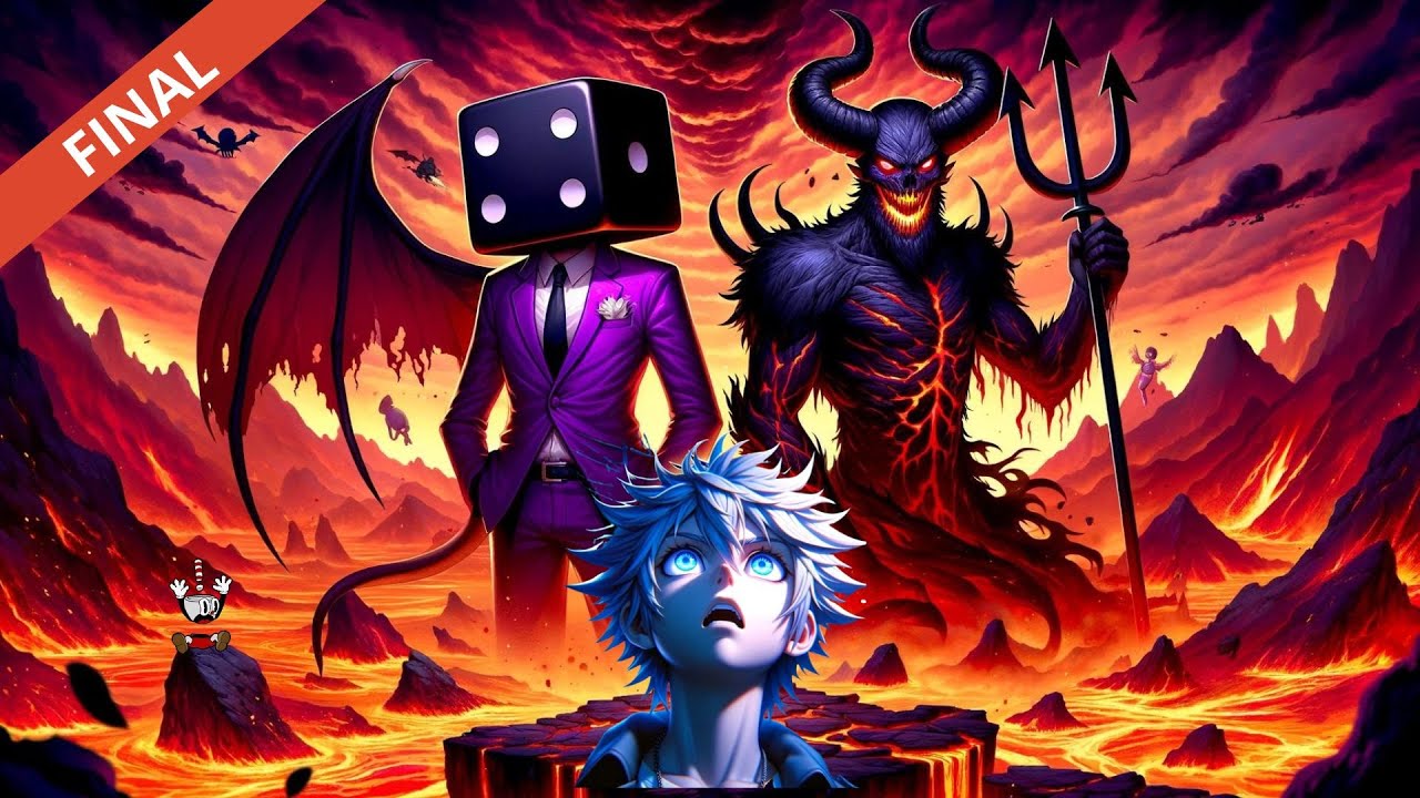 VTUBER VS EL DIABLO Y EL REY DADO!!!!!!! Cuphead (Final) - YouTube