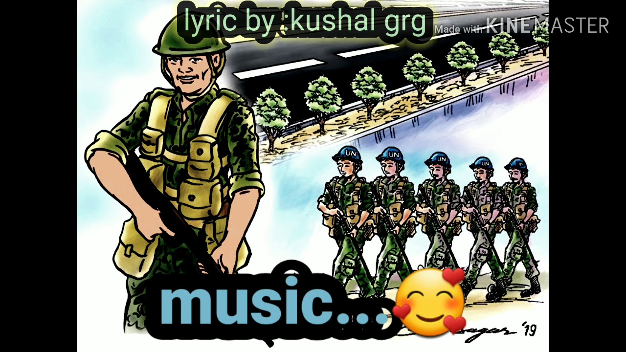 Lahure-2 song -chhewang lama /lyric video by kushal Gurung - YouTube