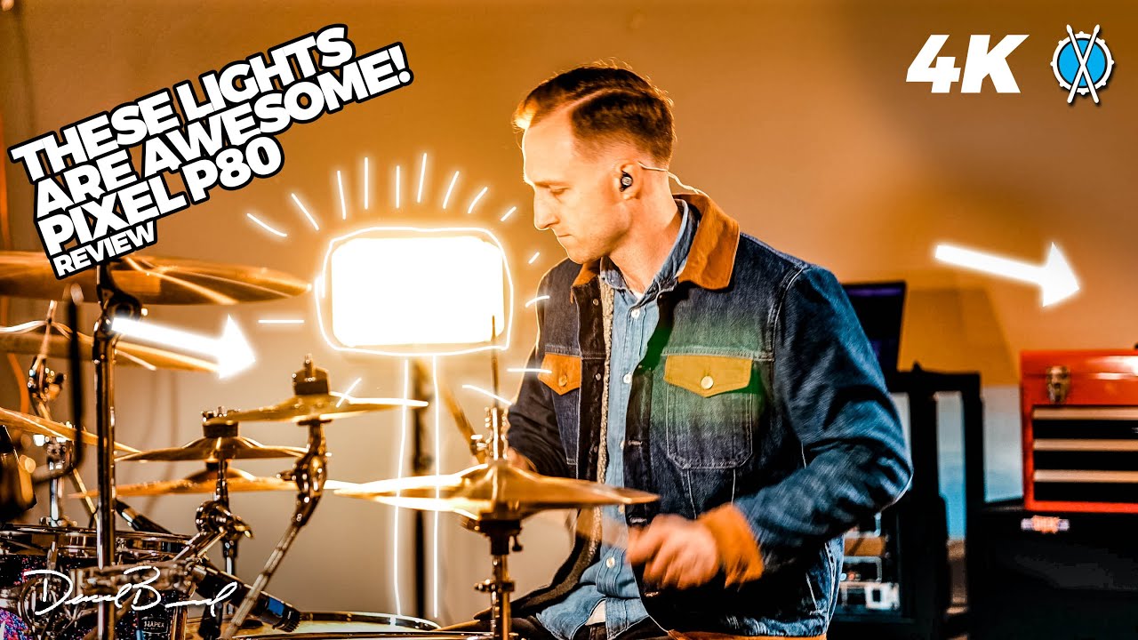 I love these new lights in my setup! // Pixel P80 RGB LED light review ...