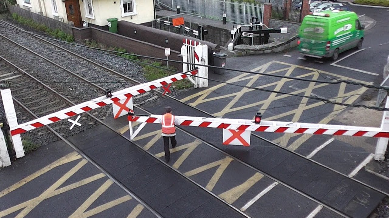 Old Railway Crossing - Ashtown Station, Dublin - YouTube