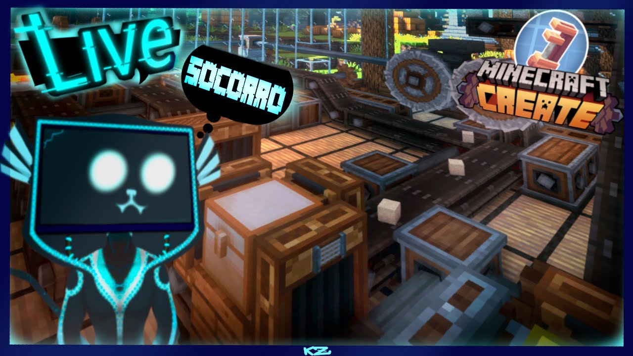 COMO INICIAR NO CREATE?? Socorro-o [Minecraft Create tutorial] - YouTube